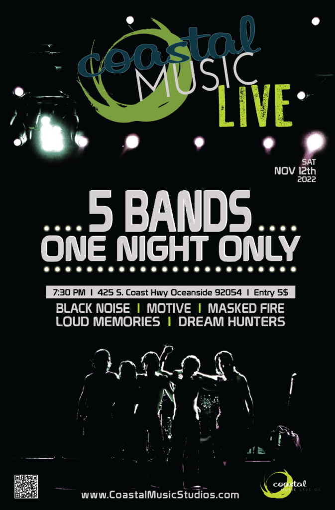 Coastal Music LIVE | Fall Band Show | Coastal Music StudiosCoastal ...